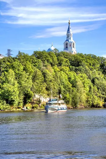 Valiam Nzọpụta Mpụ na Mọndee, Belam Island, Karelia, Russia, Europe