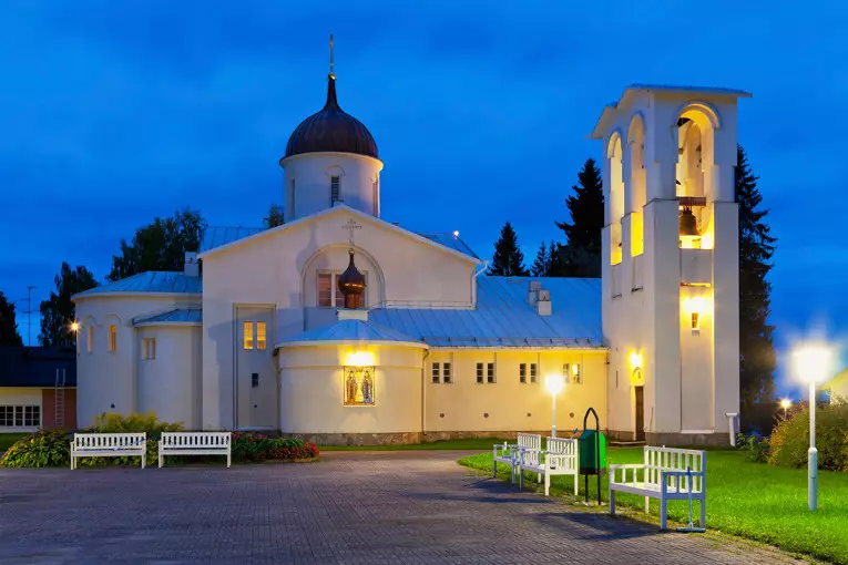 Valaam Frelser Transfiguration Monastery, Balaam Island, Karelen, Russland, Europa