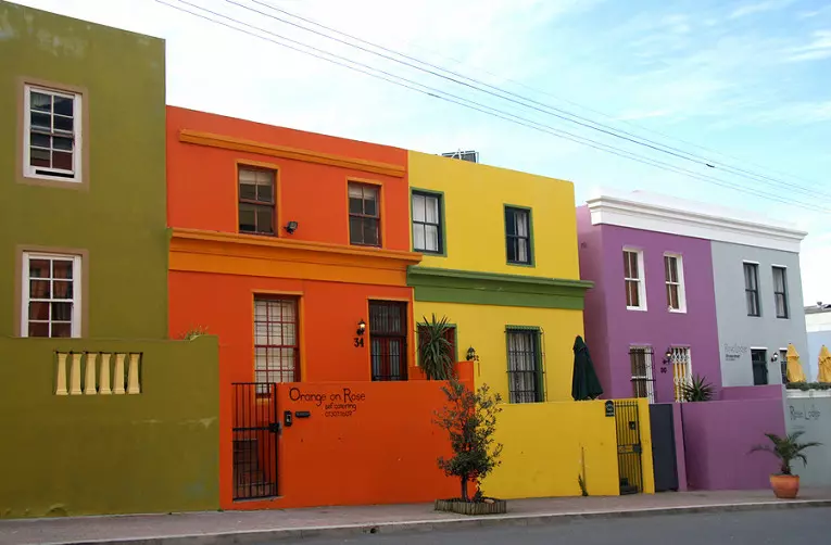 Malay Mahallesi Bo-Kaappa, Cape Town, Güney Afrika, Afrika