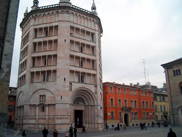 Baptistery, Parma, Italia, Europa