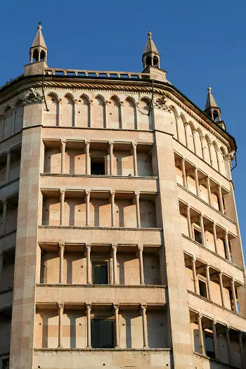 Baptistery, Parma, Emilia-Romagna, an Iodáil, an Eoraip