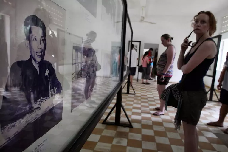 Μουσείο του εργαλείου γενοκτονίας σκωρία στην Καμπότζη