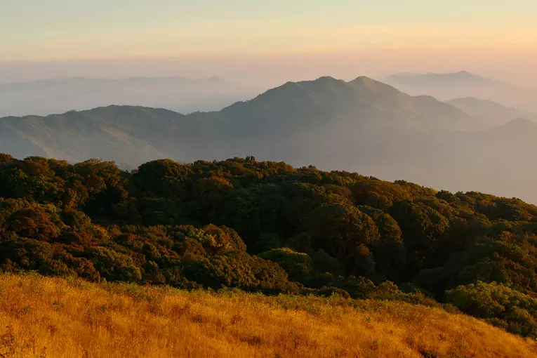 Doyintanone national park, chiang mai, Thaib teb, Asia