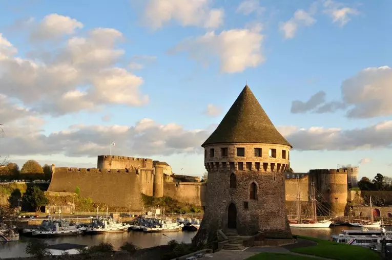 Tanga Tower, Brest, Bretagne, Frankrike, Europa