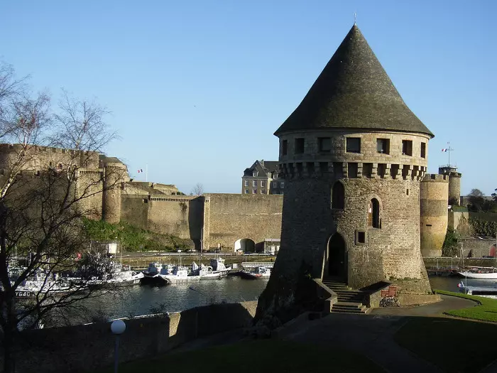 Tanga Tower, Brest, Bretagne, Frankrike, Europa