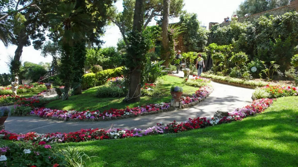 Gardens avgusta, Capri, Island Capri, Italija, Evropa