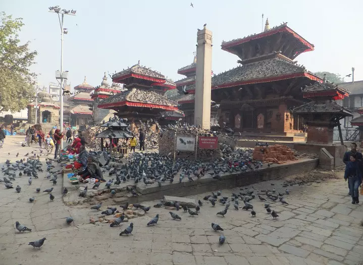 Durbar Square, Kathmandu, Nepal, Azië