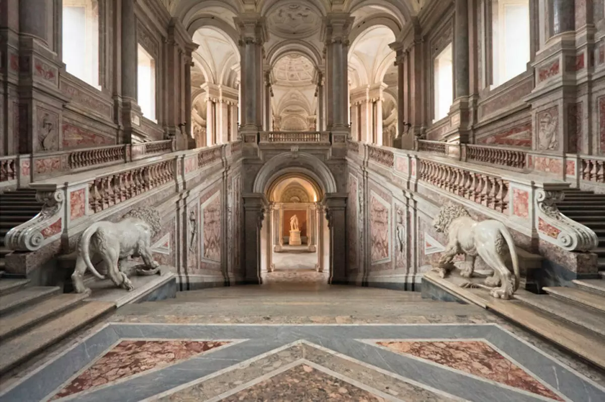 Palacio real en Caserta, Caserta, Campania, Italia, Europa