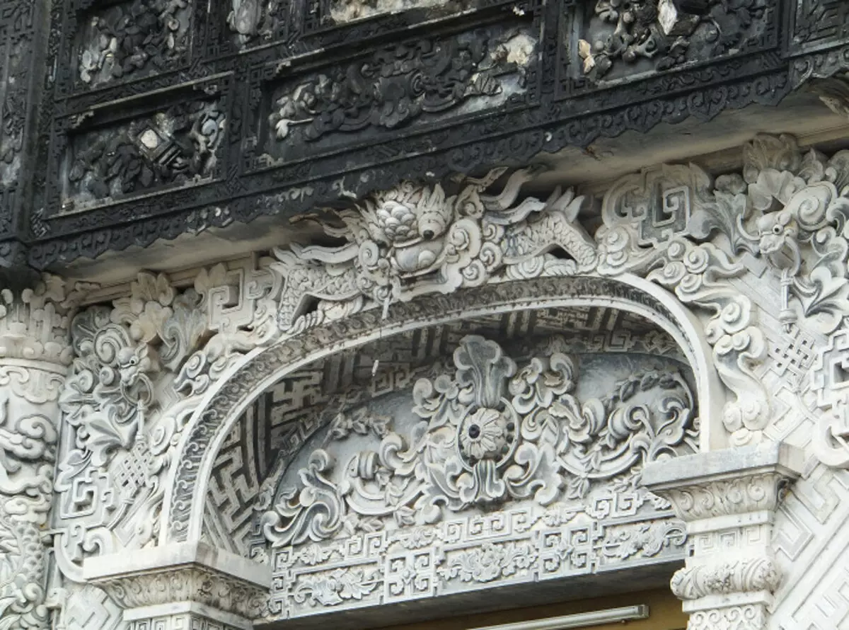Khai Dray Tomb, Hue, Vietnam, Ázia