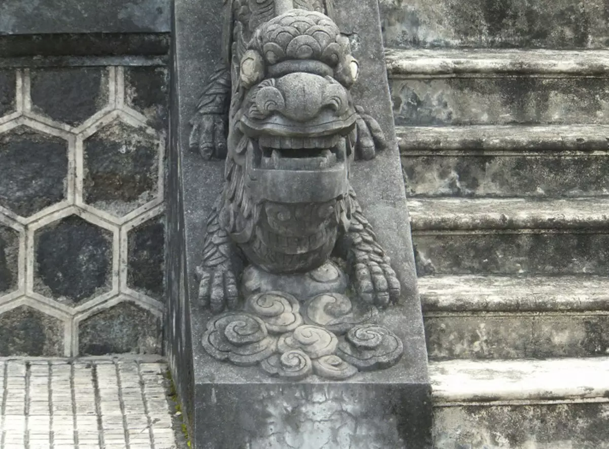 Khai Tomb Diny, Hue, Vietnam, Asia