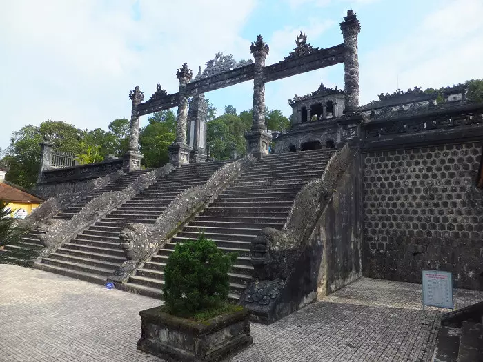 Khai Diny Tomb, Hue, Vietnam, Ázsia
