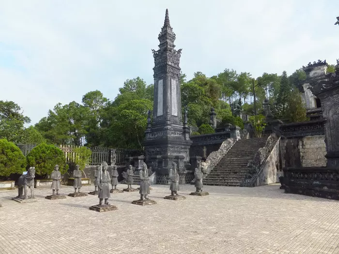 Khai Diny Tomb，Hue，越南，亚洲