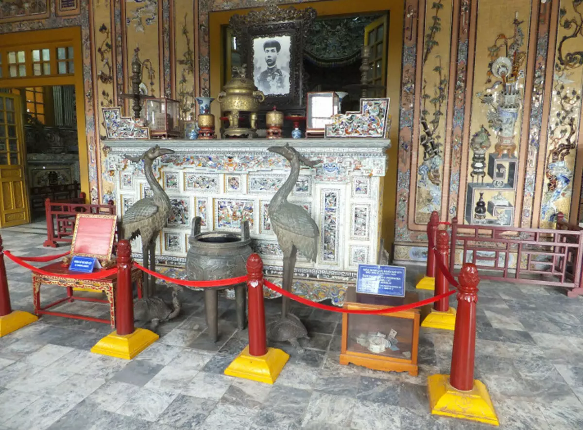 Khai Diny Tomb, Hue, Vjetnamio, Azio