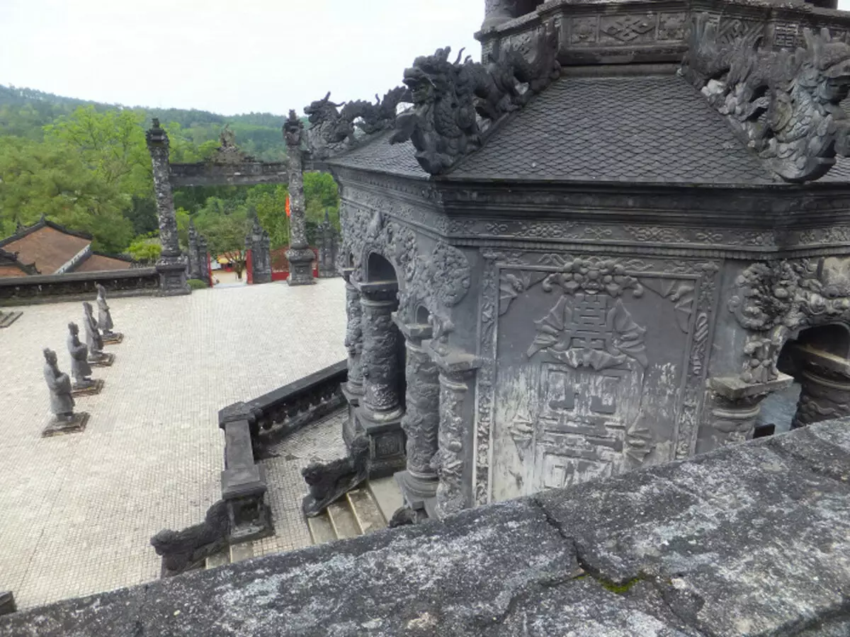 Khai Diny Tomb, Hue, Vietnam, Asia.