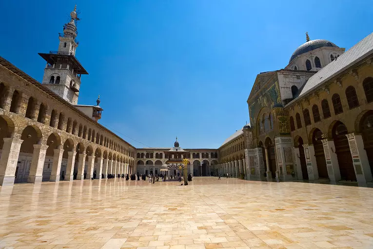 Mosque of Omeyadov, Damascus, Syria, Middle East