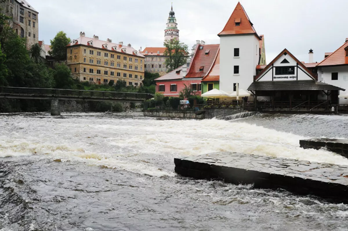 Chesky Krumlov，捷克共和国，欧洲