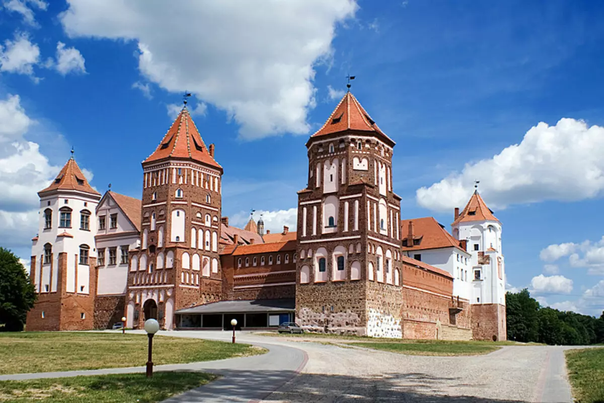 Mirsky Castle, Minsk, Belarus, Europe