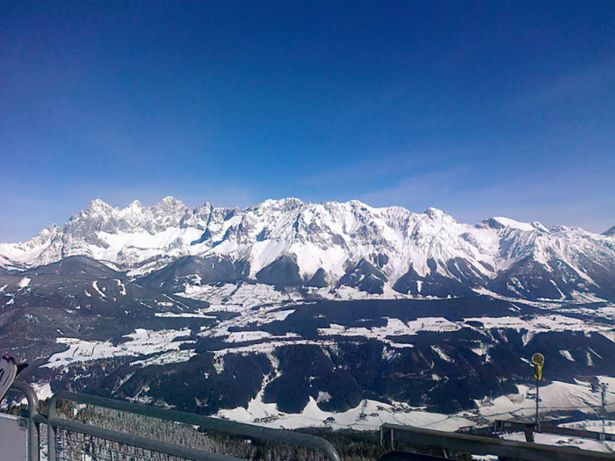 Caminhada do céu de Dachstein, Áustria