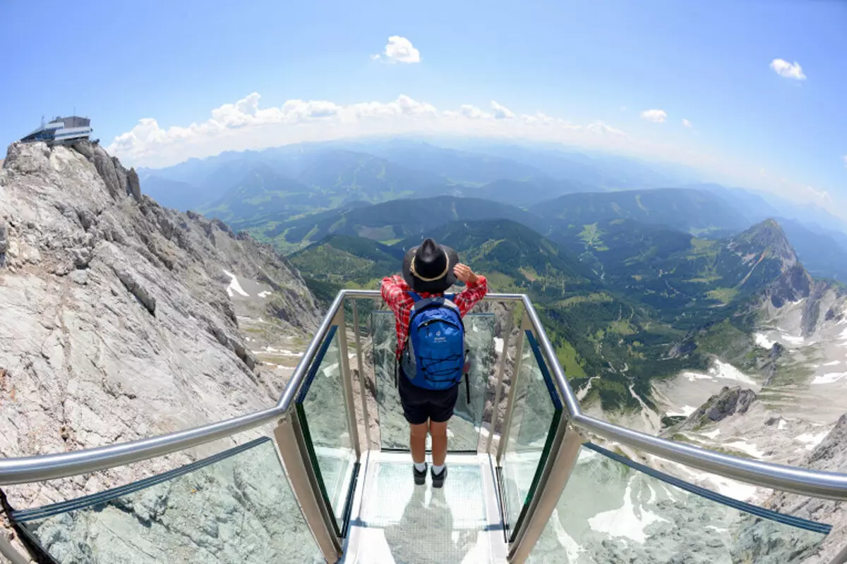 Sky Walk Observation Dext, Áustria, Europa