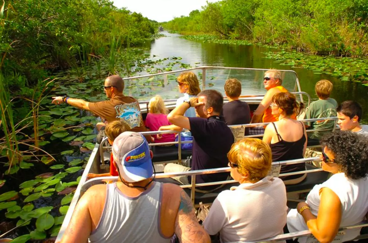Safari Park Everglates, Mayami, AQSh, Shimoliy Amerika va Karib dengizi