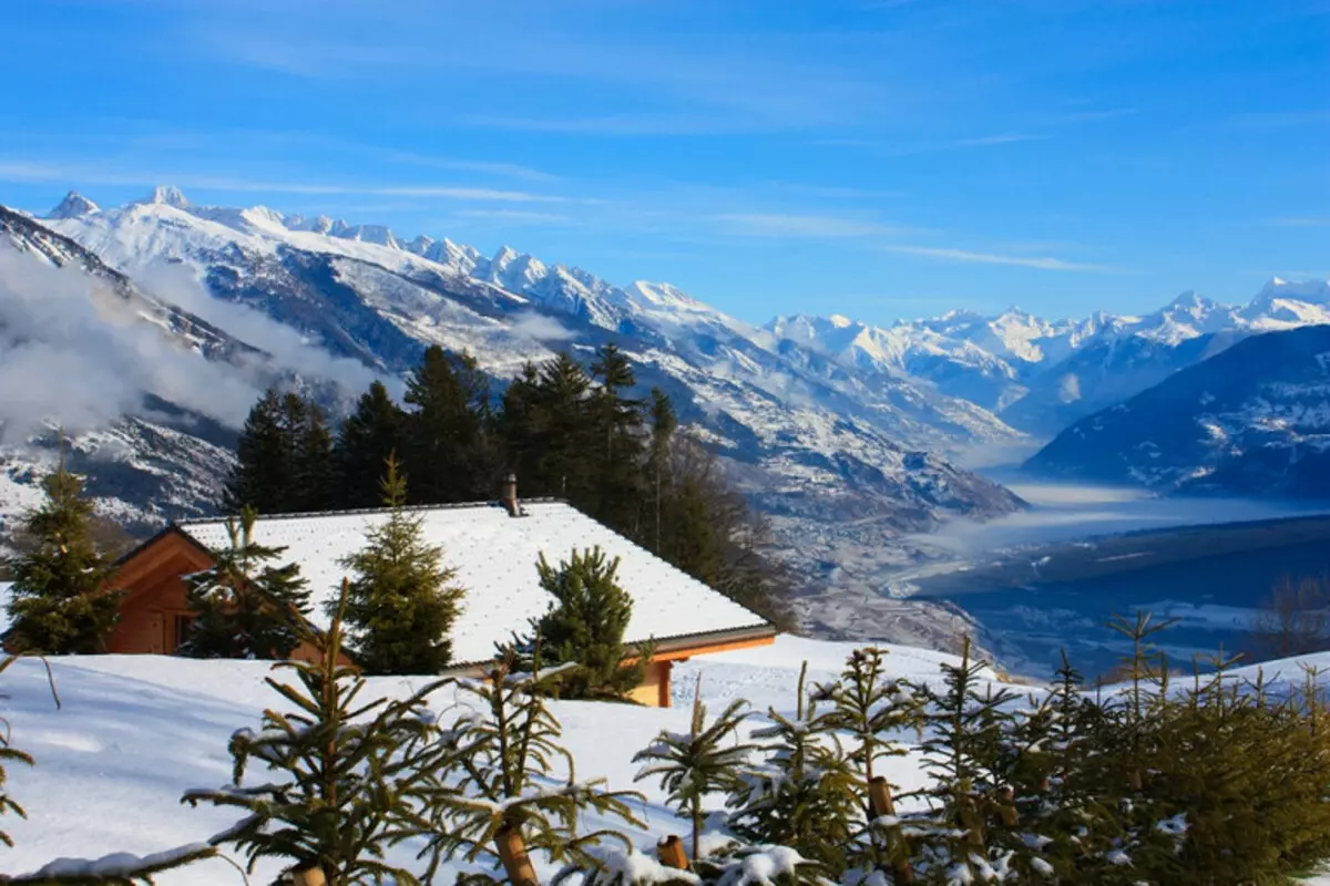 Cranan Montana, Switserland, Europa