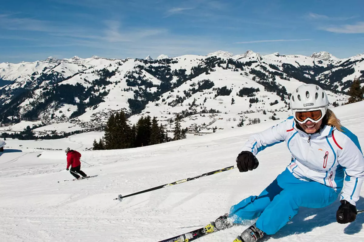 Gstaad, Švica, Evropa