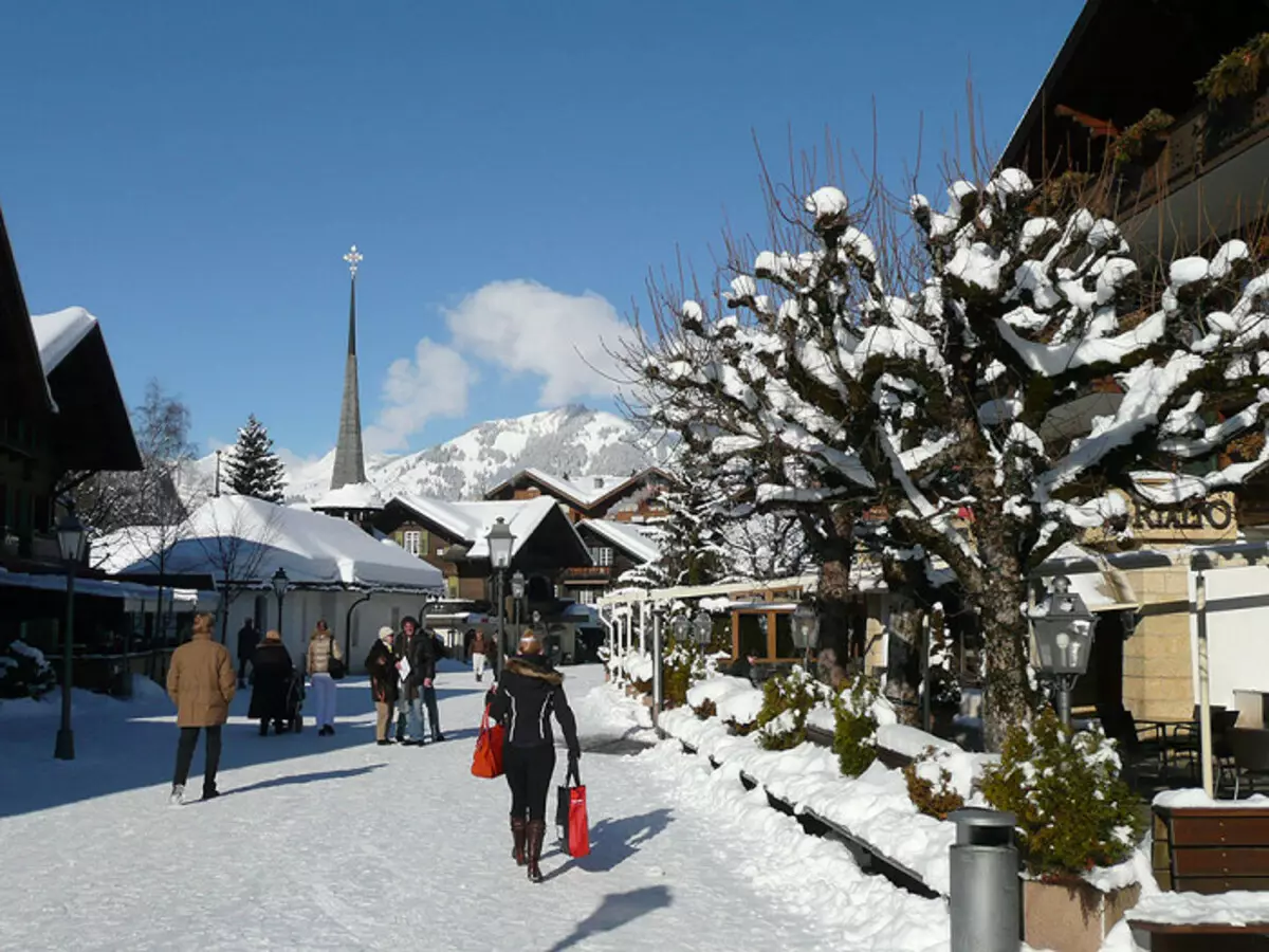 Gstaad, Schweiz, Europa