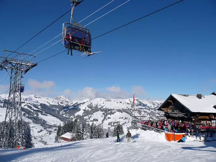 Gstaad, Schweiz, Europa