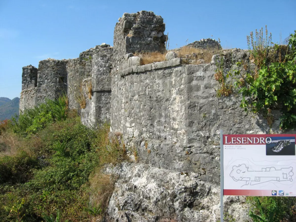 Fort Ledder, Karadağ, Avrupa