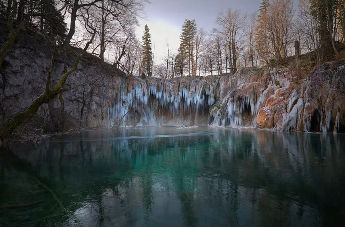 Plitvická jezera, Chorvatsko, Evropa