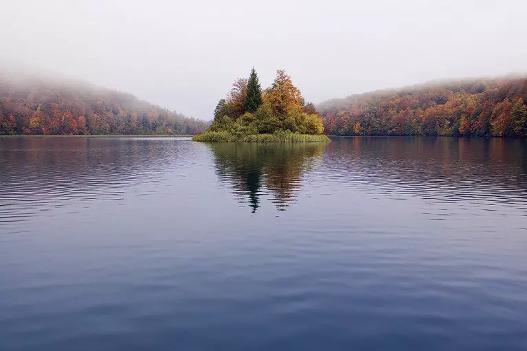 Plitvická jezera, Chorvatsko, Evropa