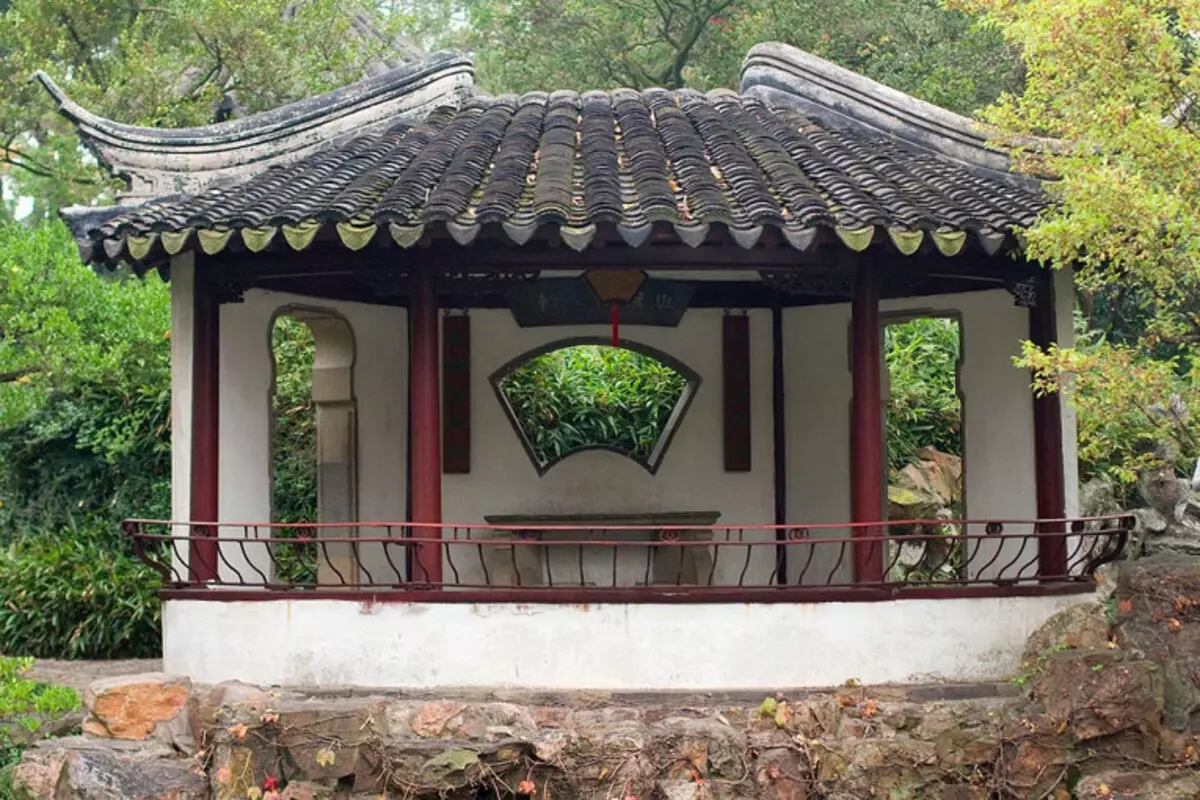 Mütevazı bir Resmi, Suzhou, Çin, Asya Bahçesi