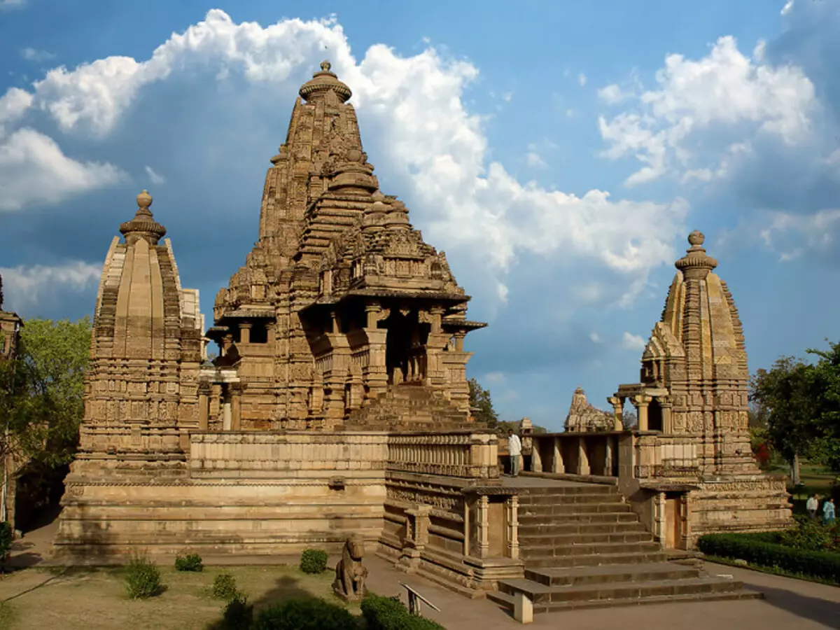 معابد Khajuraho، هند، آسیا