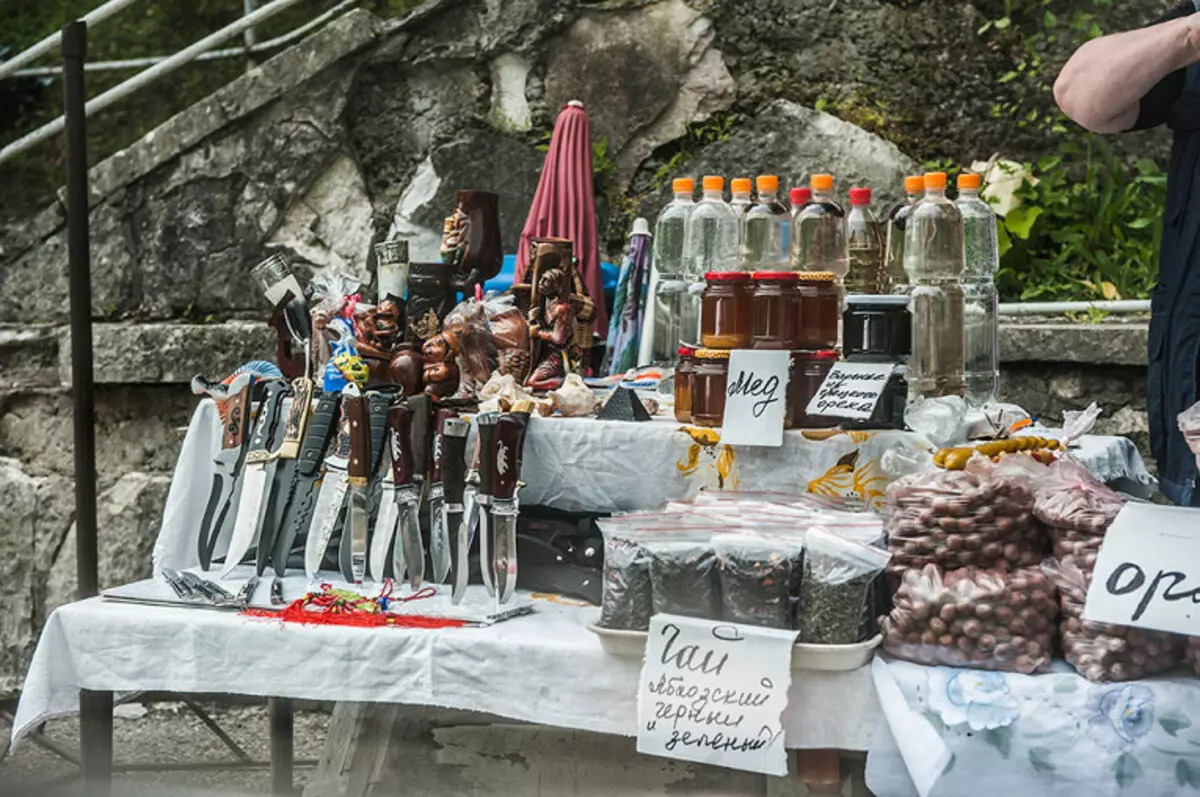 Kék tó, Ricinsky Real Nemzeti Park, Abházia, Európa