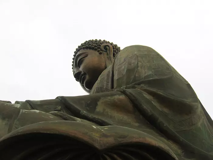 Babban Buddha, tsibirin Lau, Hong Kong, Asia