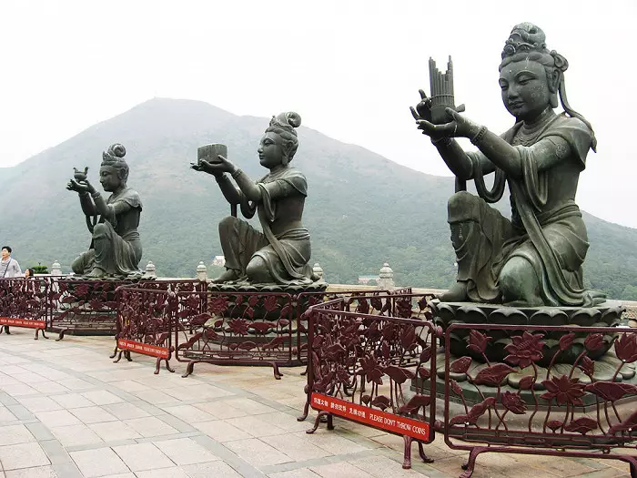 Babban Buddha, tsibirin Lau, Hong Kong, Asia