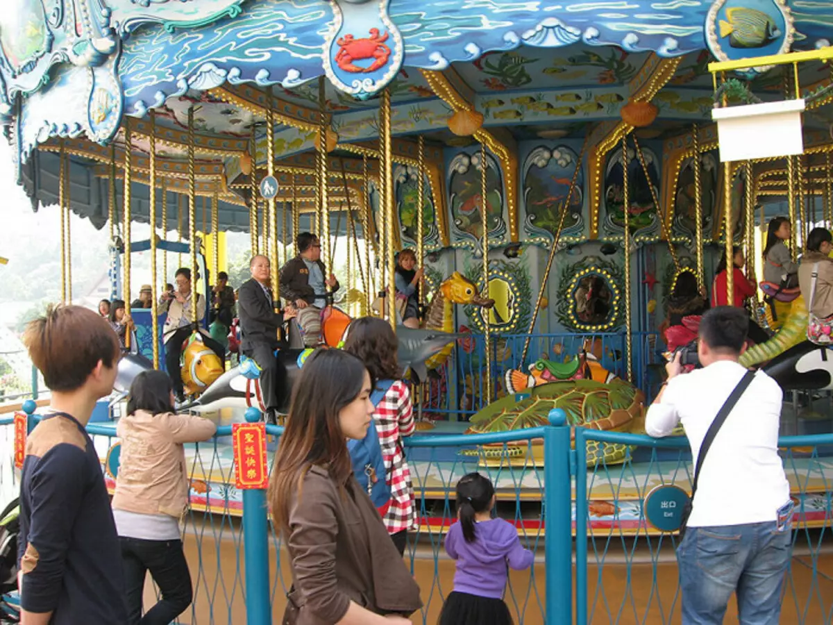 Ocean Park Park, Honkongo, Azio