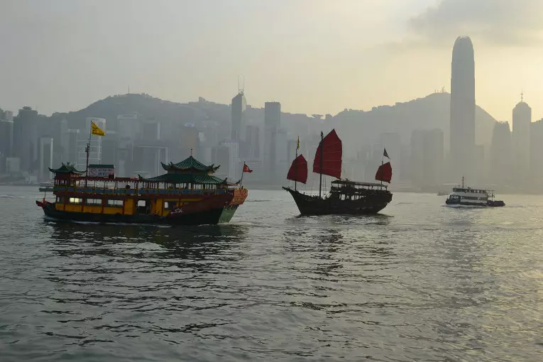 Harbour Victoria, Hong Kong, Asie