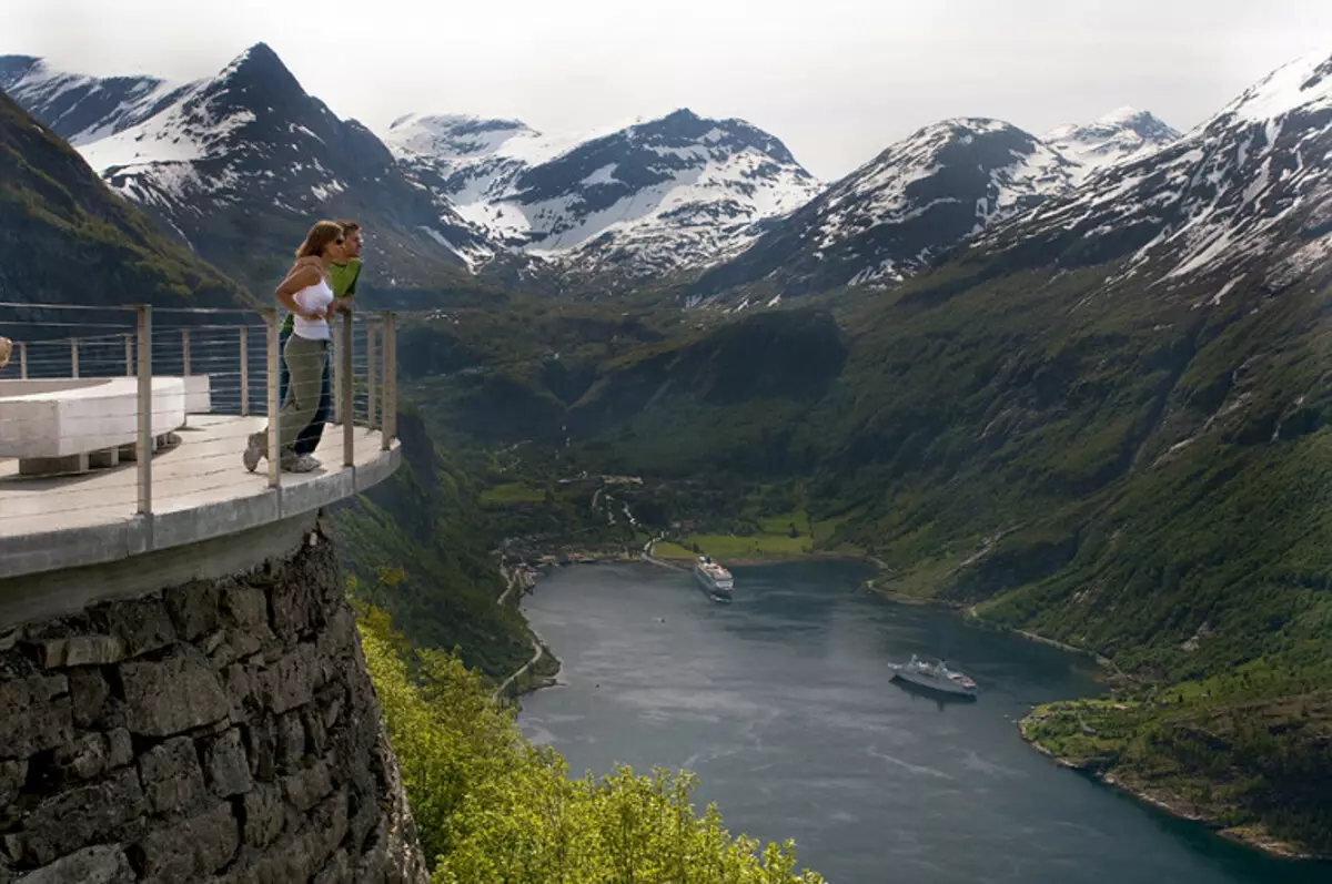 Heiangerger Fjord, Norway, Europe