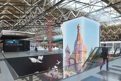 Heleryeevo एयरपोर्टमा, एक नयाँ यात्री टर्मिनल खोलियो