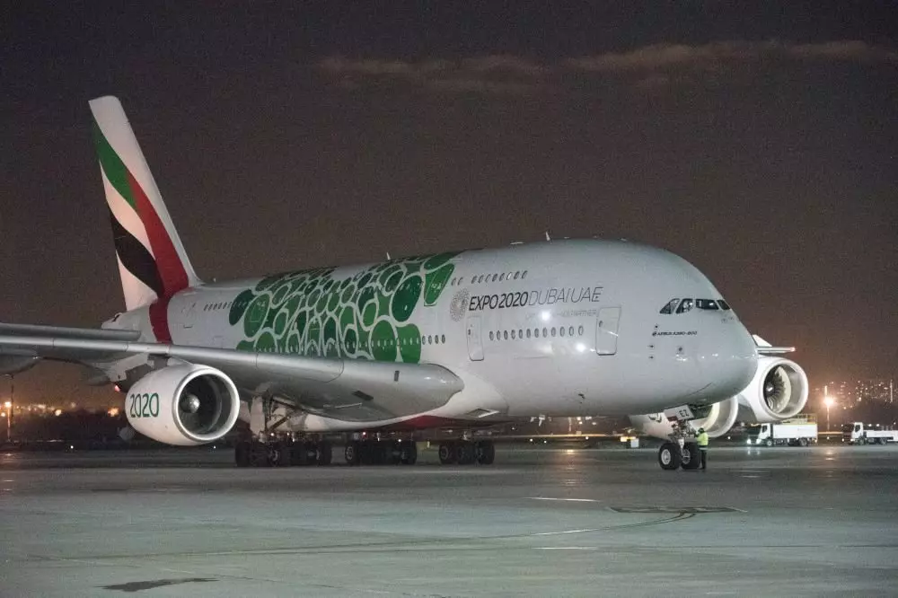 Le plus grand avion du monde volé à Pulkovo