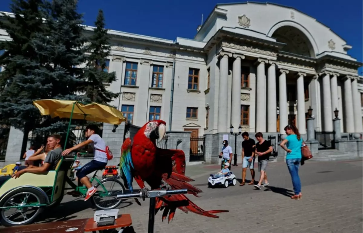 En Tatarstán, desarrolló el concepto de atraer a turistas.