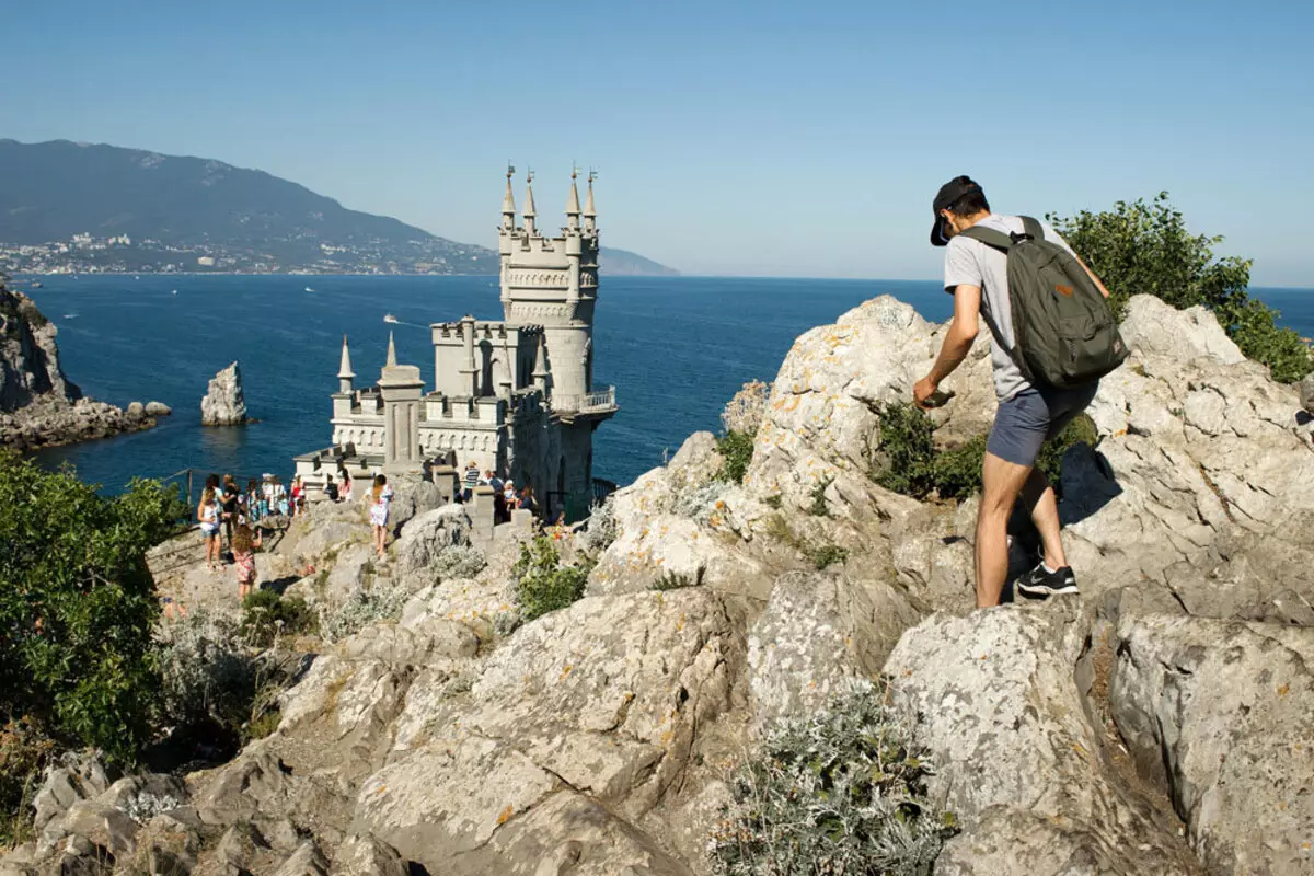 In der Krim erklärte das Interesse ukrainischer Touristen, auf der Halbinsel auszuruhen