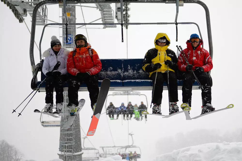 Soçi Ski Resort përfshiu një Medstrash në Ski Pass