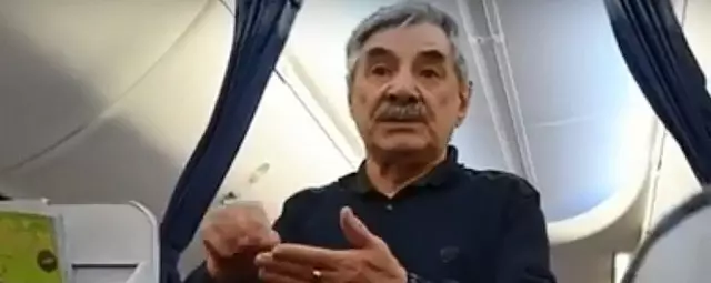 Actor PankRatova-Negre eliminat del vol d'Aeroflot