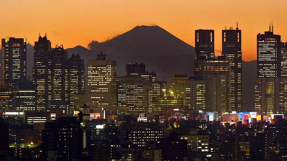 Turistas olhou para o Japão