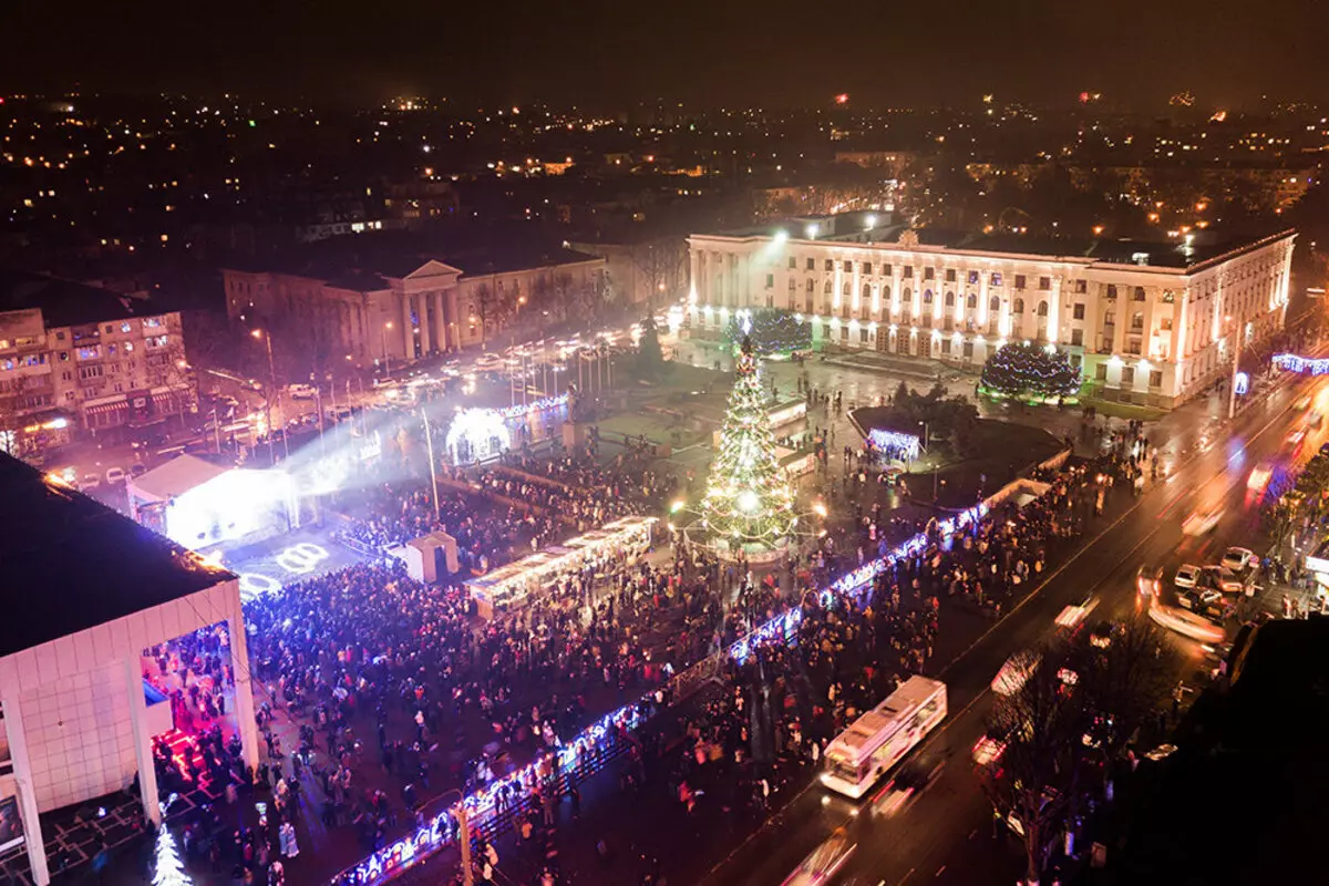 Crimea es trobava entre els líders de les tendències d'Any Nou