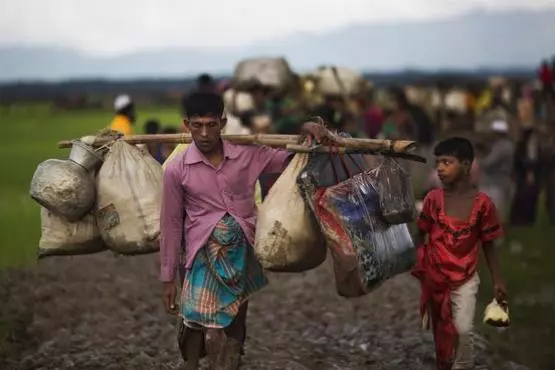 Racmain Kriz redwi pèlen an Tour nan Myanma