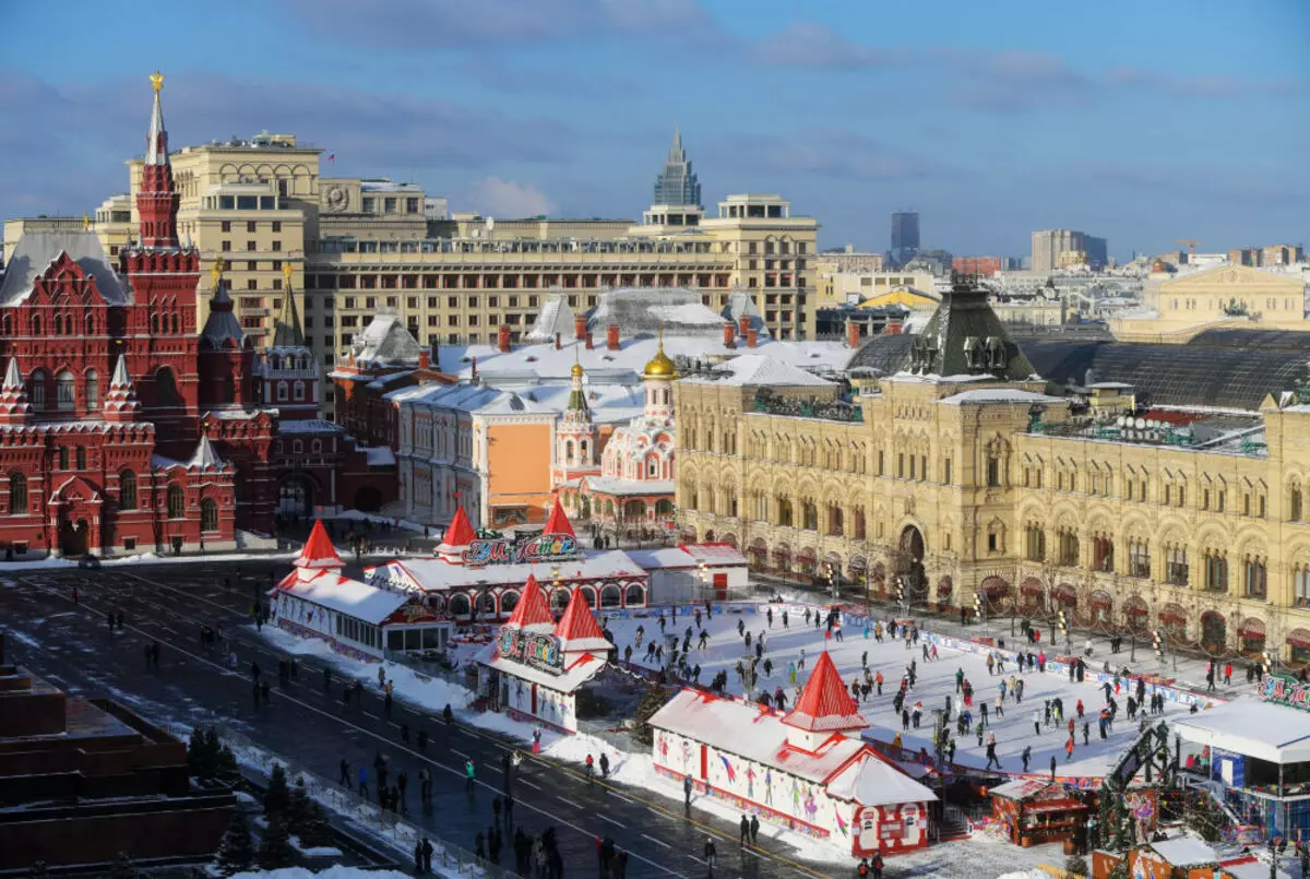 Aangewysde gunstige rigtings in Rusland om op 23 Februarie te reis