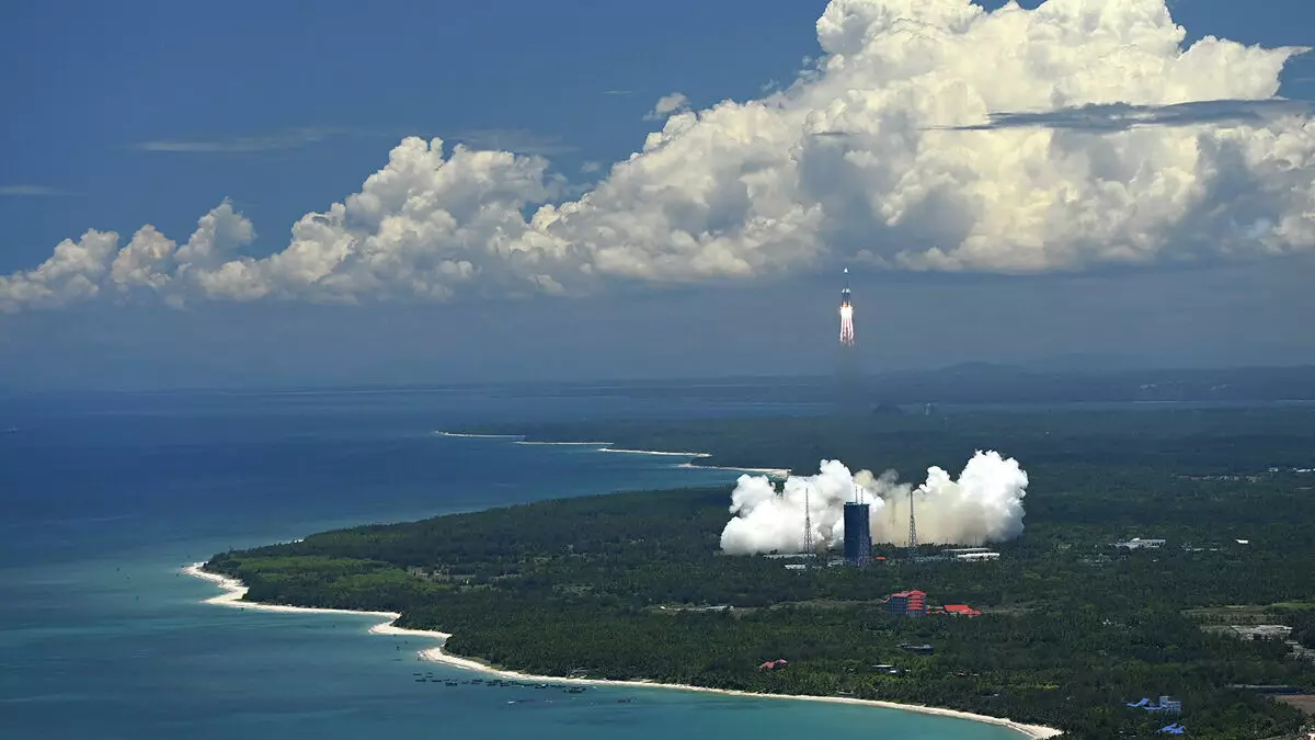 China lanzó un camión espacial